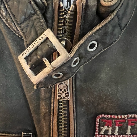 Affliction | Jackets & Coats | Affliction Fast Times Leather Jacket ...